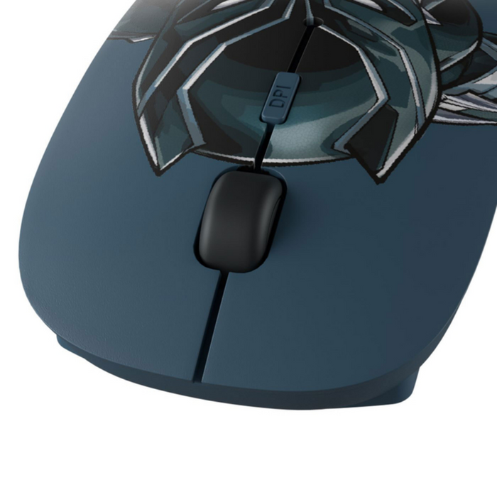 Mouse Inalámbrico XTech Wireless Mouse Slim Design Black Panther - Neg ...